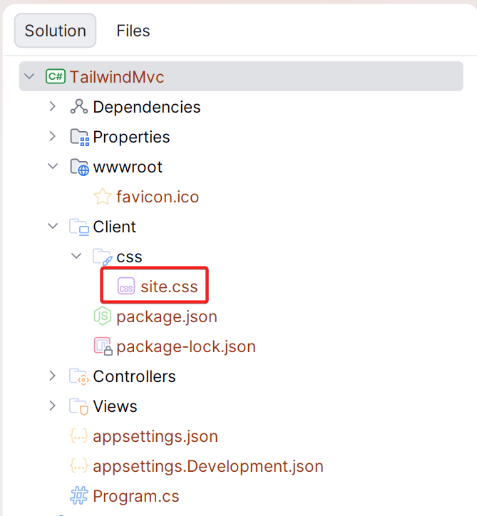 Add Tailwind 4 to an ASP.NET Core 10 MVC or Razor Pages project