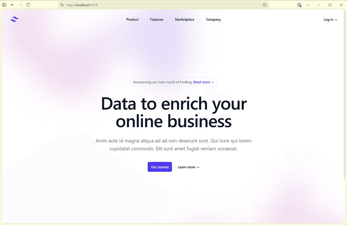 Add Tailwind 4 to an ASP.NET Core 10 MVC or Razor Pages project